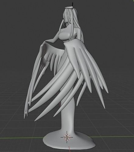 Albedo model try 3D model | CGTrader