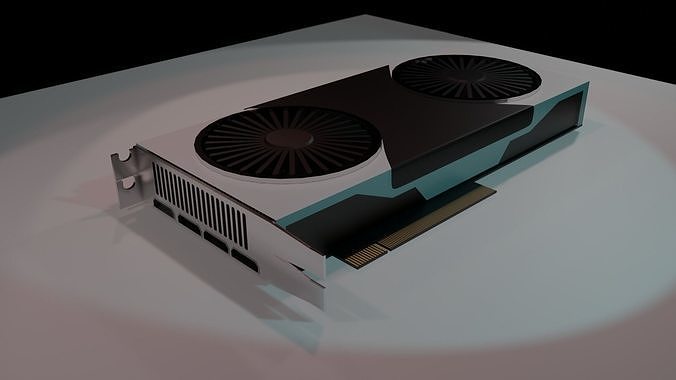 3D model RTX modal GPU VR / AR / low-poly | CGTrader