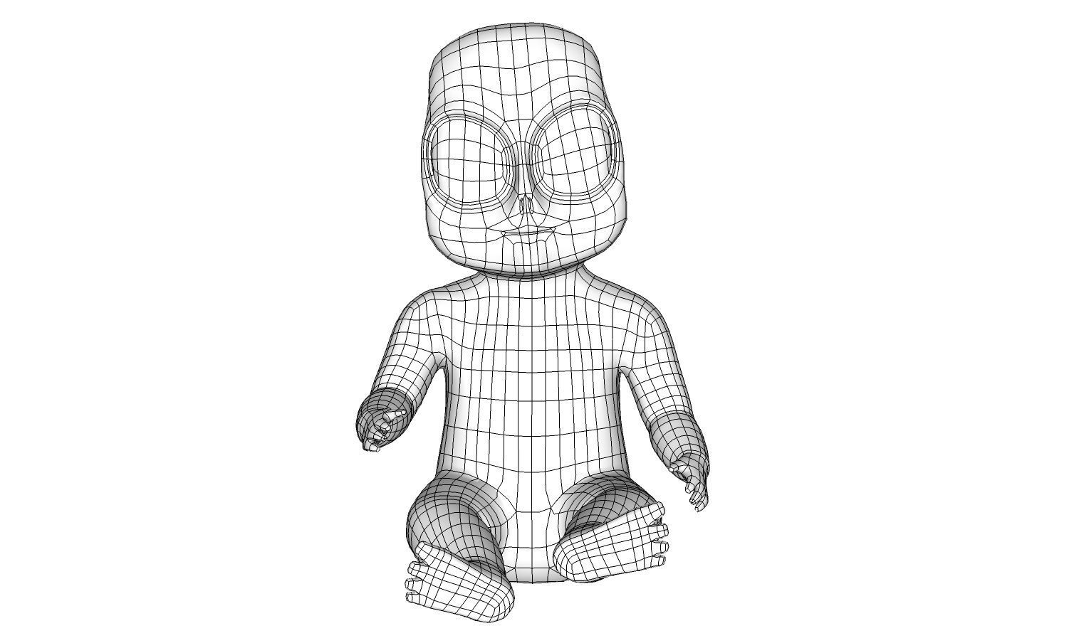 Alien Baby 3D model | CGTrader