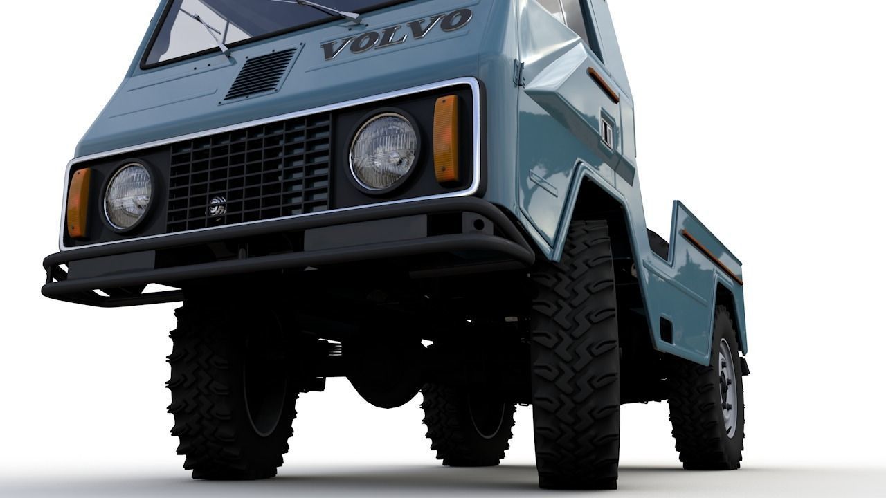 VOLVO LAPLANDER C202 1977 3D model | CGTrader