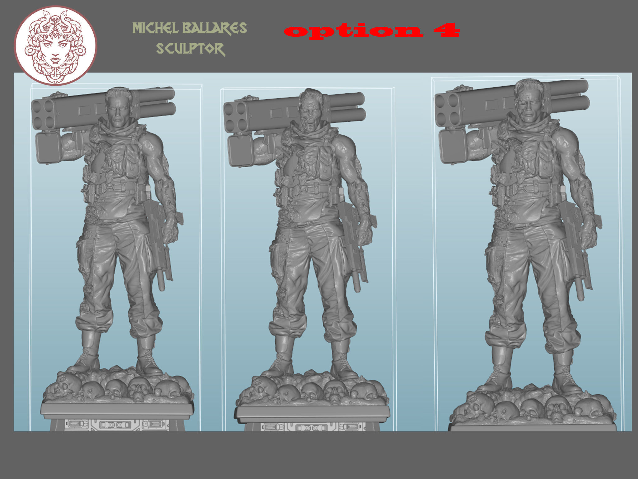 Terminator by Creative Geek MB 3D model 3D printable | CGTrader