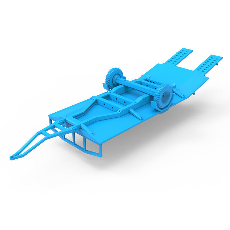 Trailer 3D model 3D printable | CGTrader
