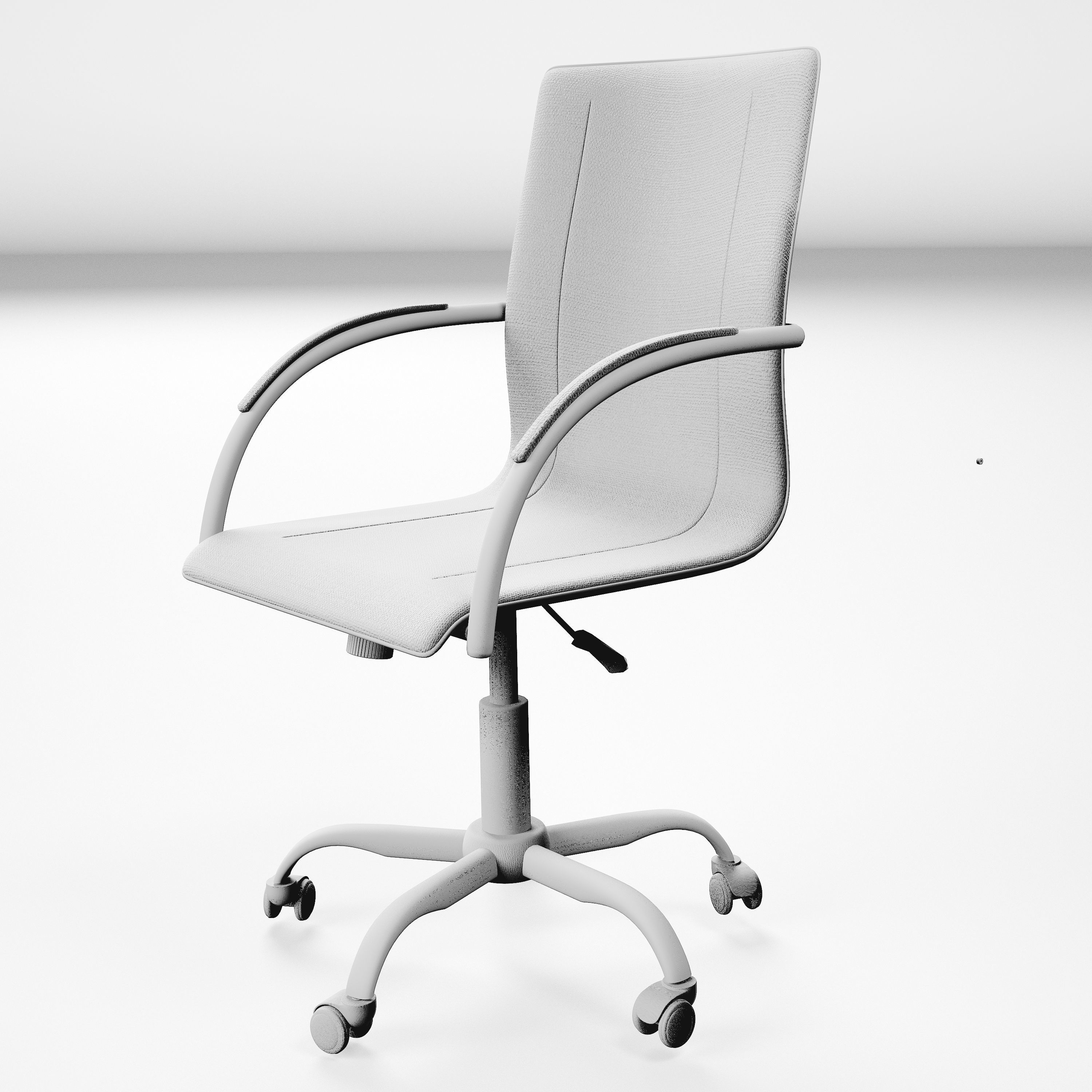 tenarchstudio Office armchair render ready vray Freebie free 3D model ...