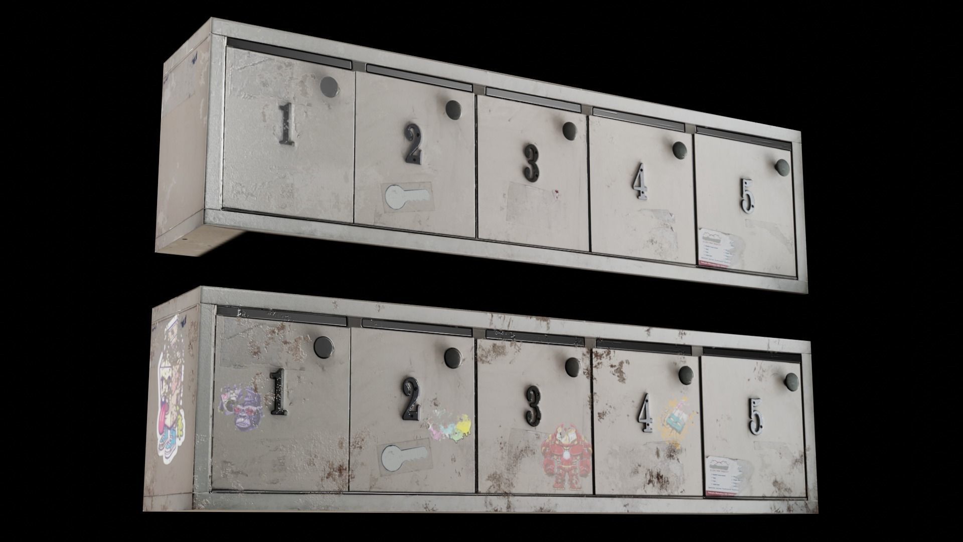 3D model Mail Box VR / AR / low-poly | CGTrader