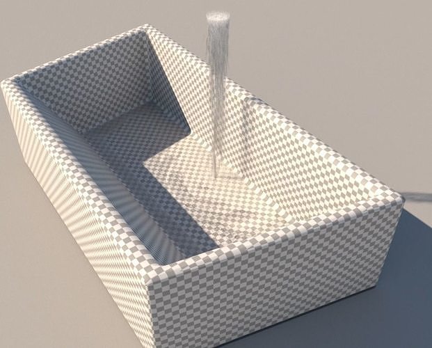 Free sink water animation free 3D model animated | CGTrader