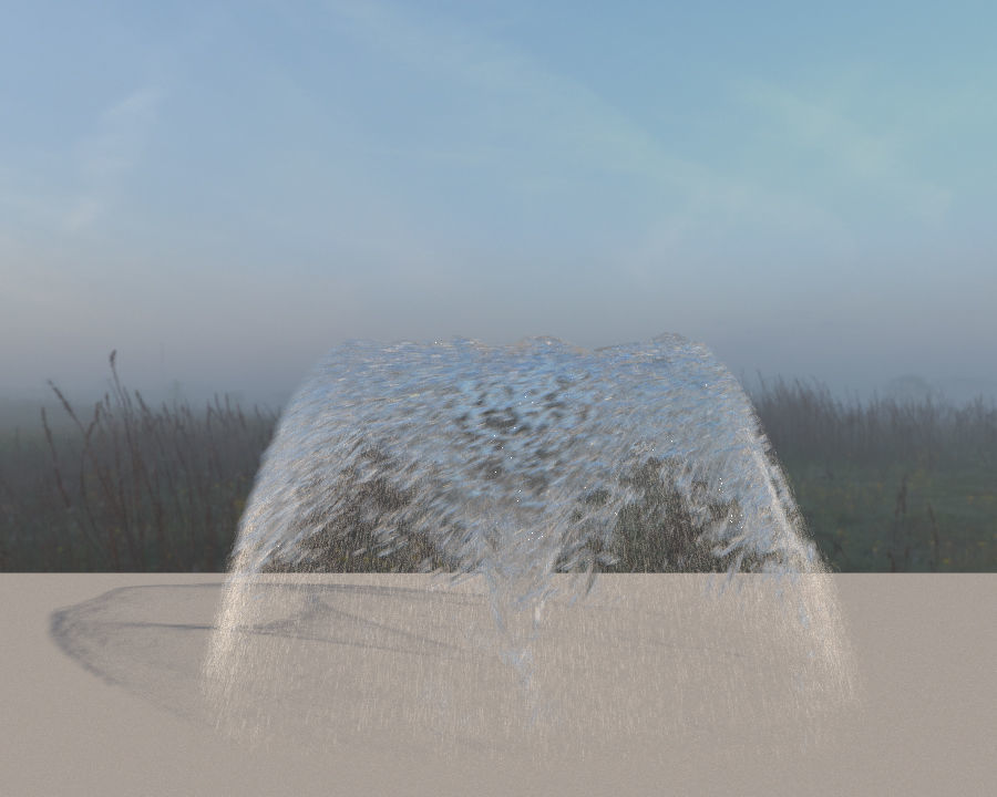 Water jet animated fountains Conic jets collection 3D model animated ...