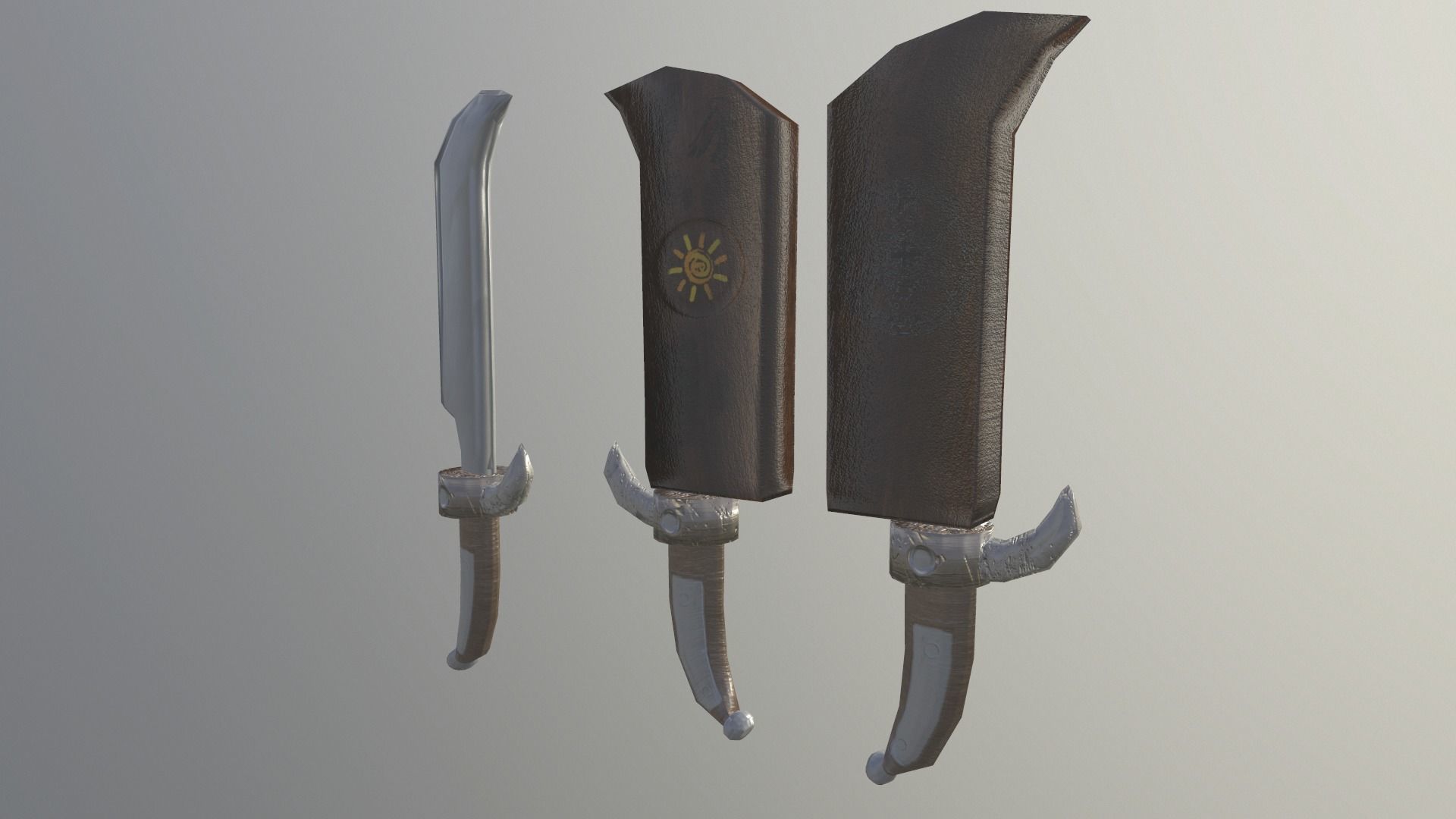 3D model Blade LowPoly VR / AR / low-poly | CGTrader