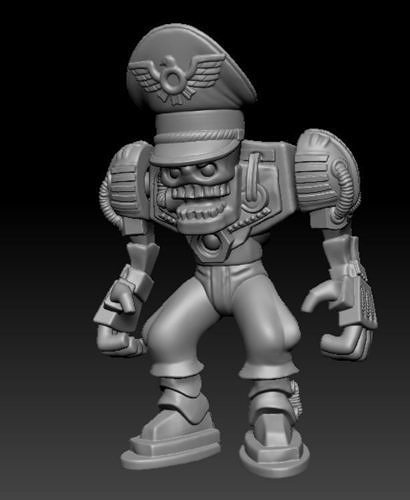Toy warrior 3D model 3D printable | CGTrader