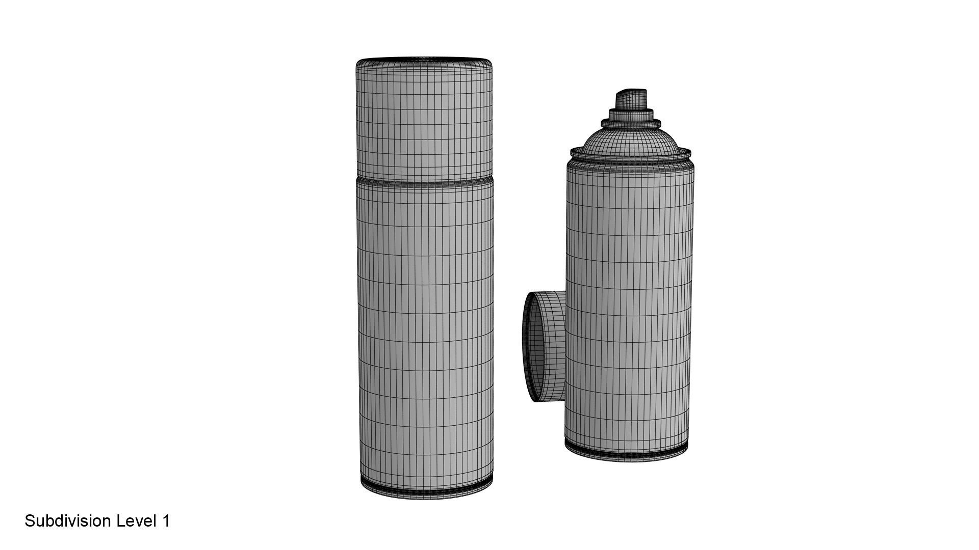 Spray paint can 3D model | CGTrader