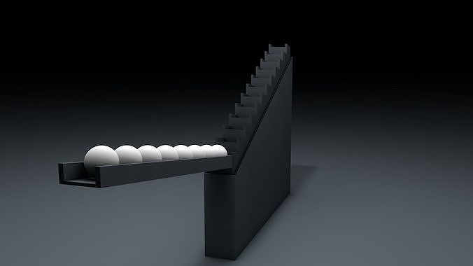 marble machine 2 3D model | CGTrader