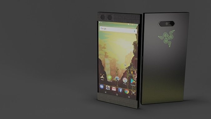 Razer Phone free 3D model | CGTrader