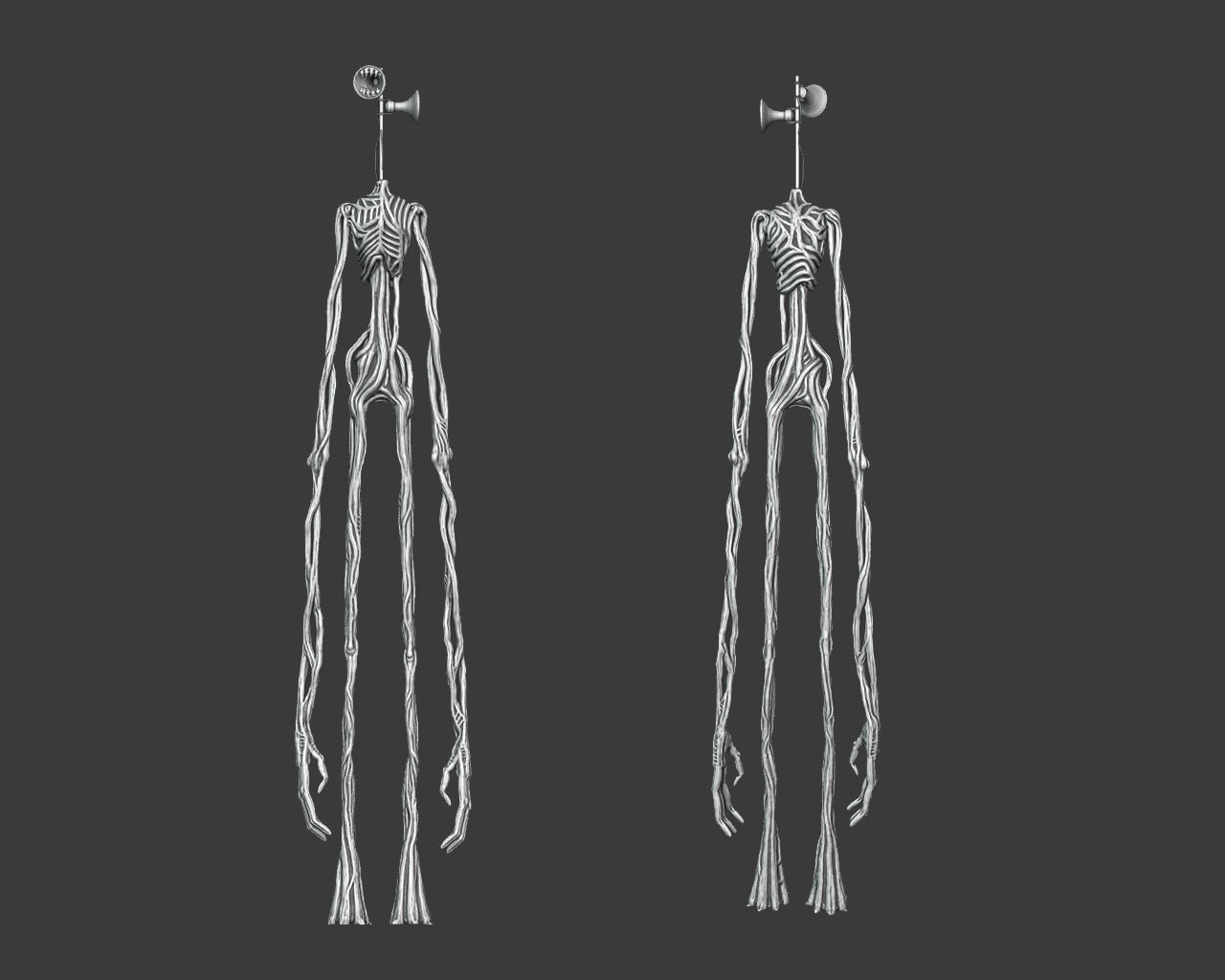 Siren Head SCP 3D model | CGTrader