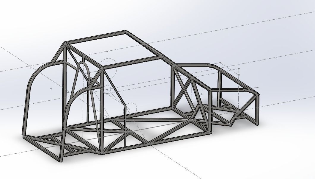chassis of a car 3D model | CGTrader