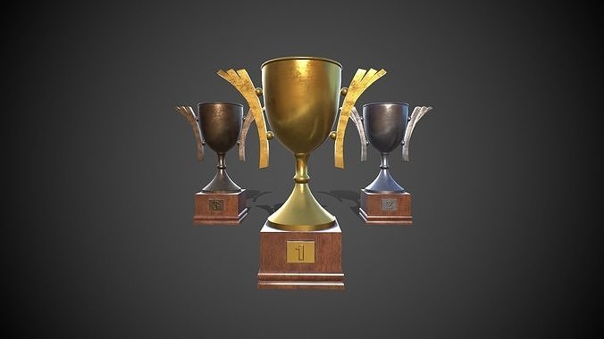 3D model Winner Cup Trophy VR / AR / low-poly | CGTrader