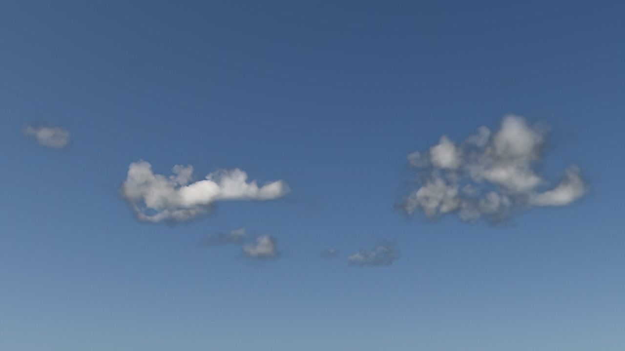 Clouds - Volumetric OpenVDB AltoCumulus Clouds 3D model | CGTrader