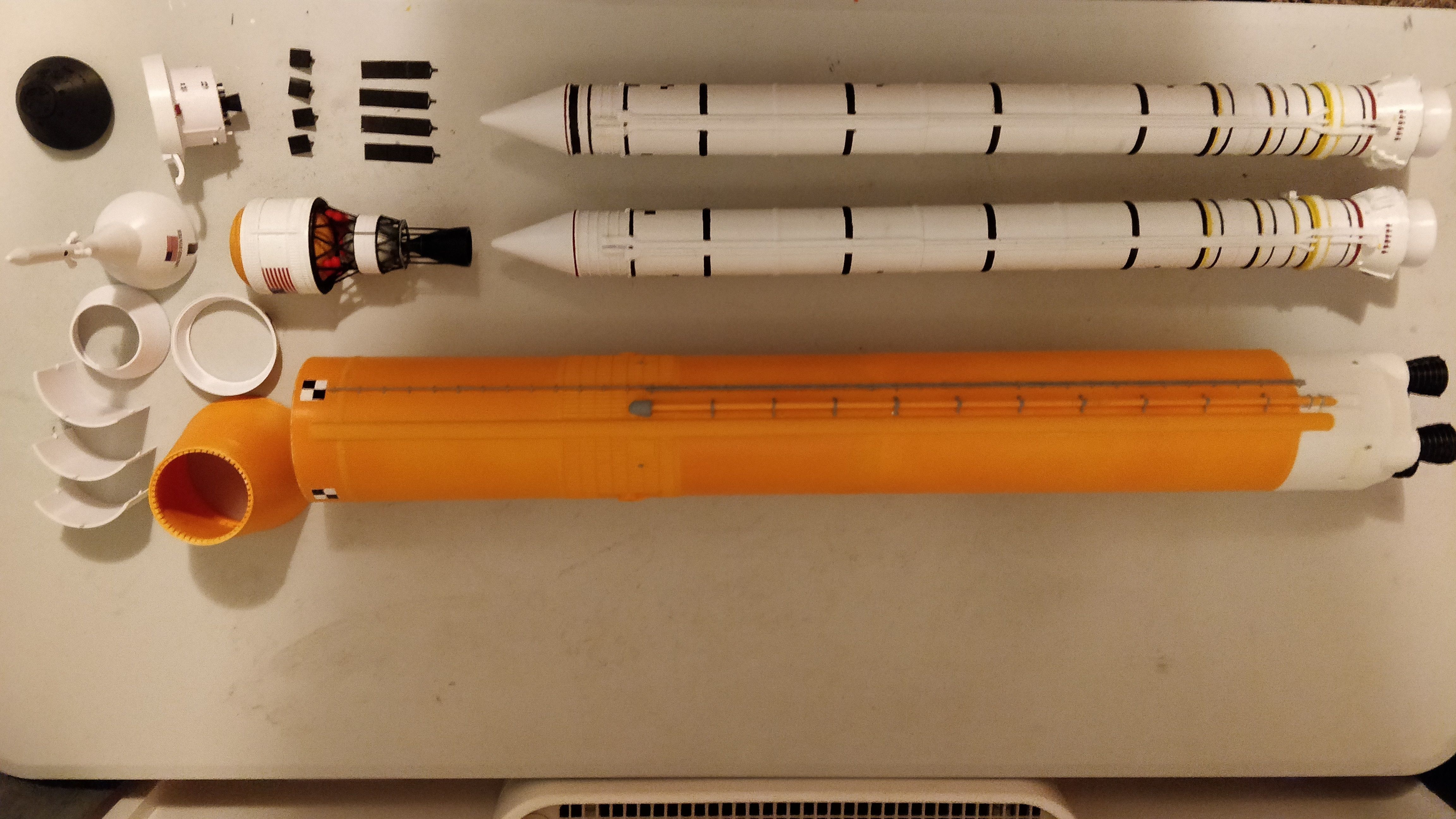 NASA Space Launch System Full Staging and Interior 3D model 3D ...