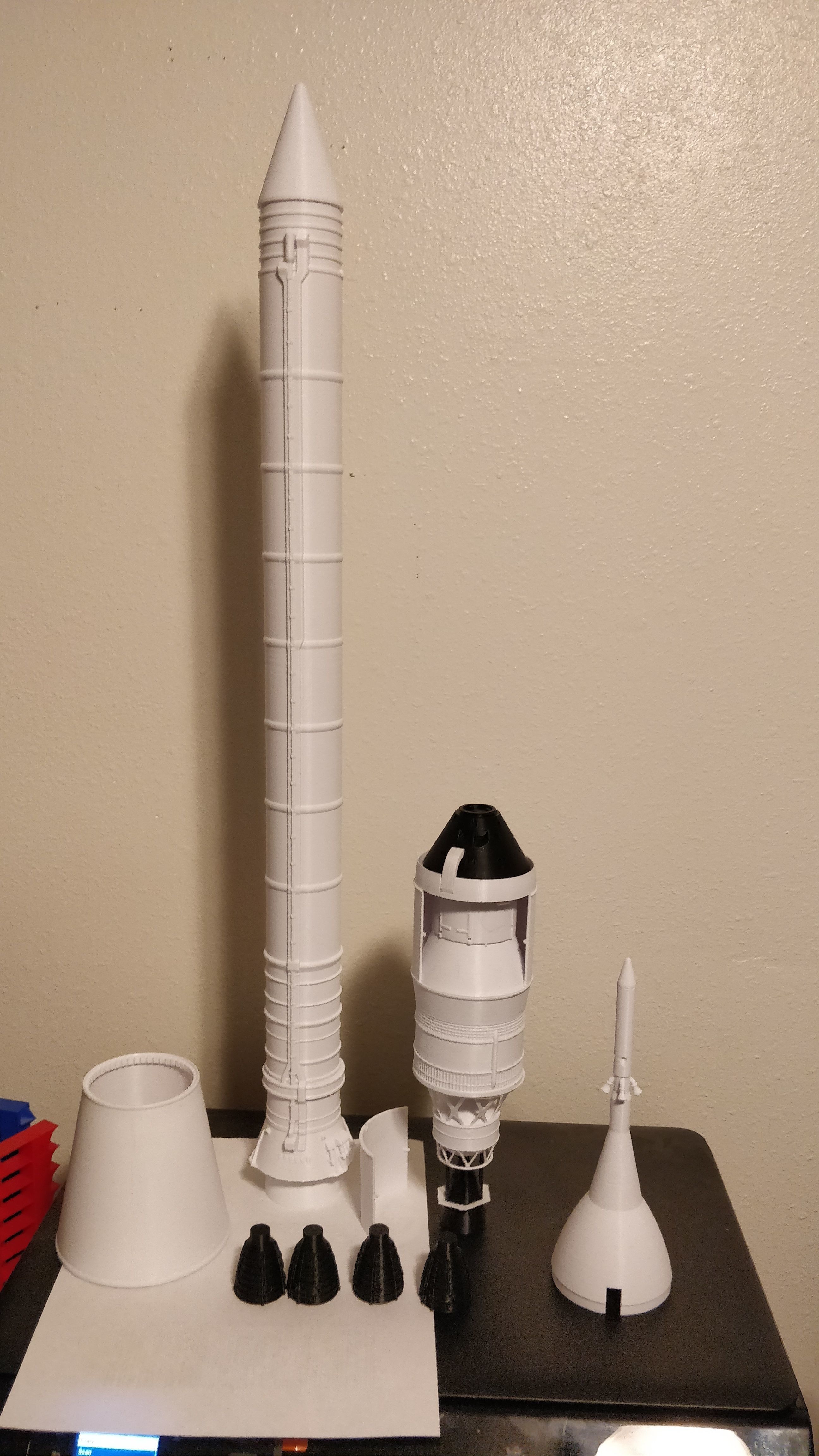 NASA Space Launch System Full Staging and Interior 3D model 3D ...