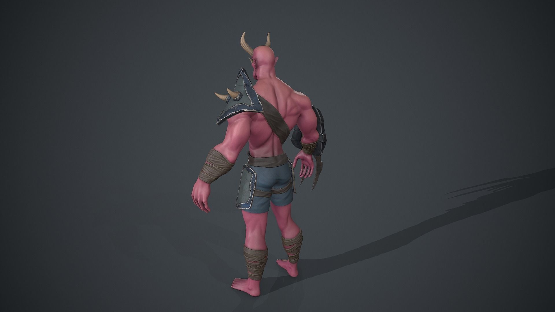 3D model Hell Fighter VR / AR / low-poly rigged | CGTrader