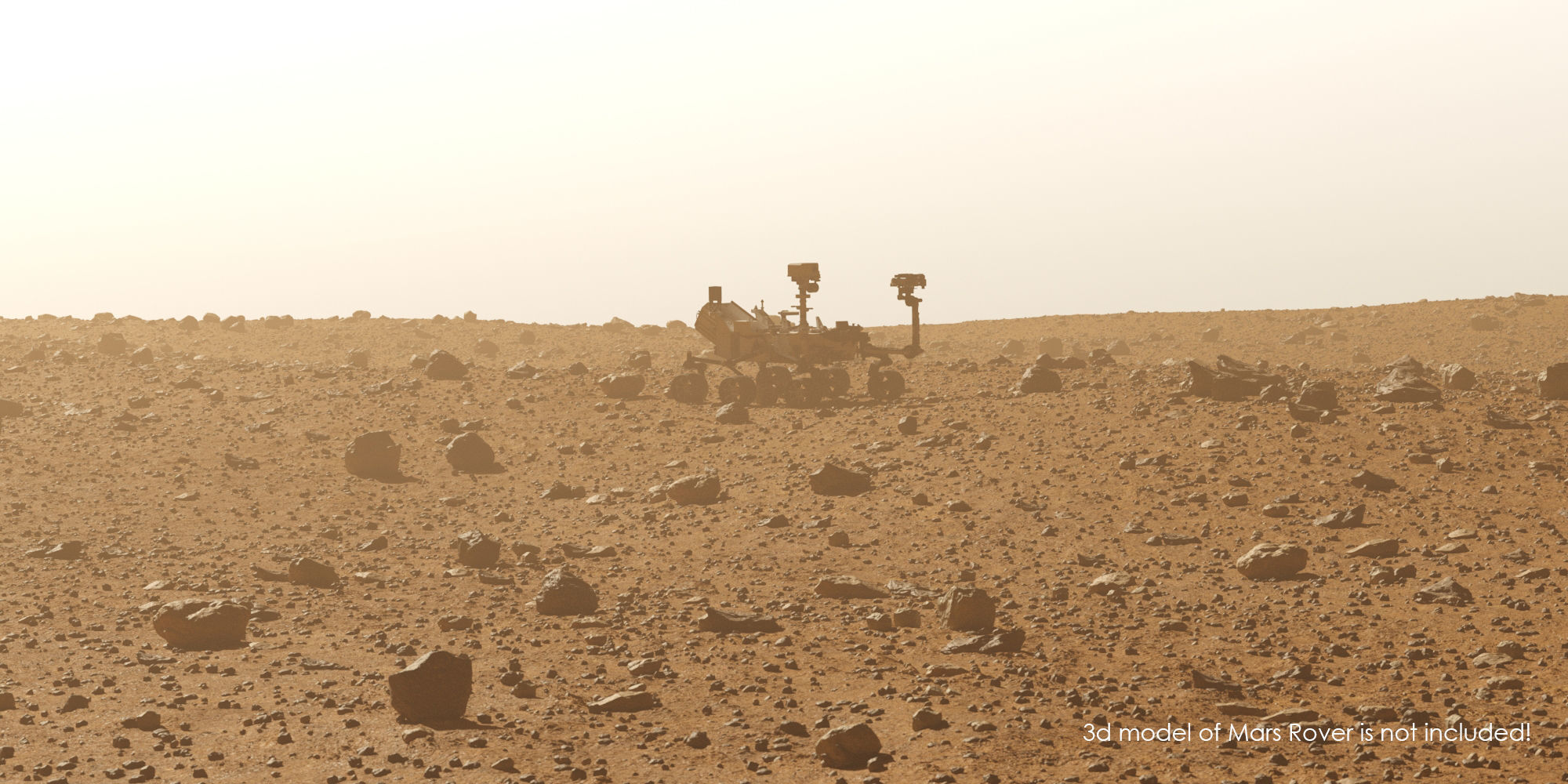 Mars surface 3D model | CGTrader