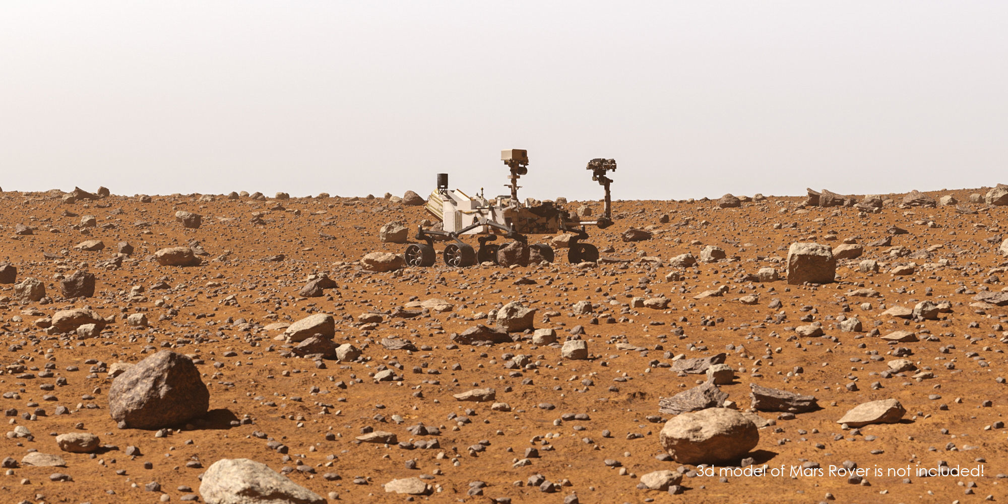 Mars surface 3D model | CGTrader