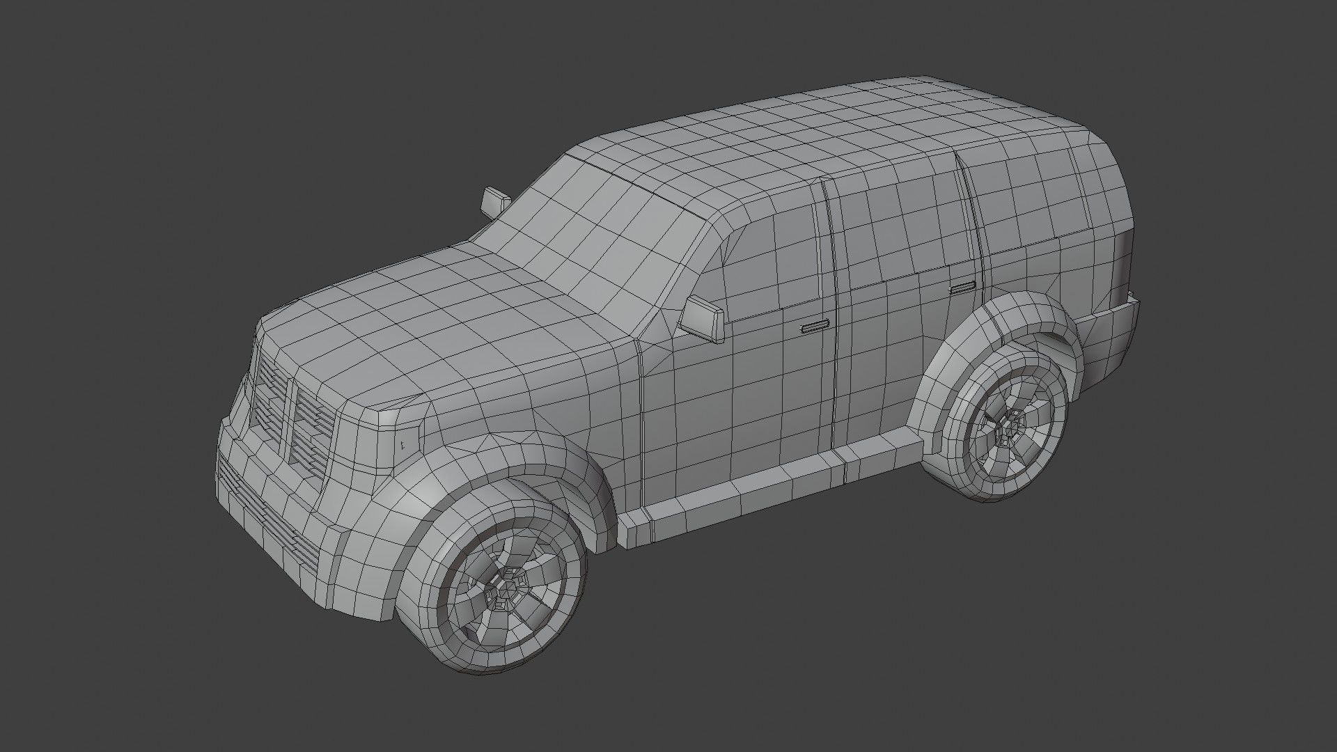 3D model Off-Road Car Generic VR / AR / low-poly | CGTrader