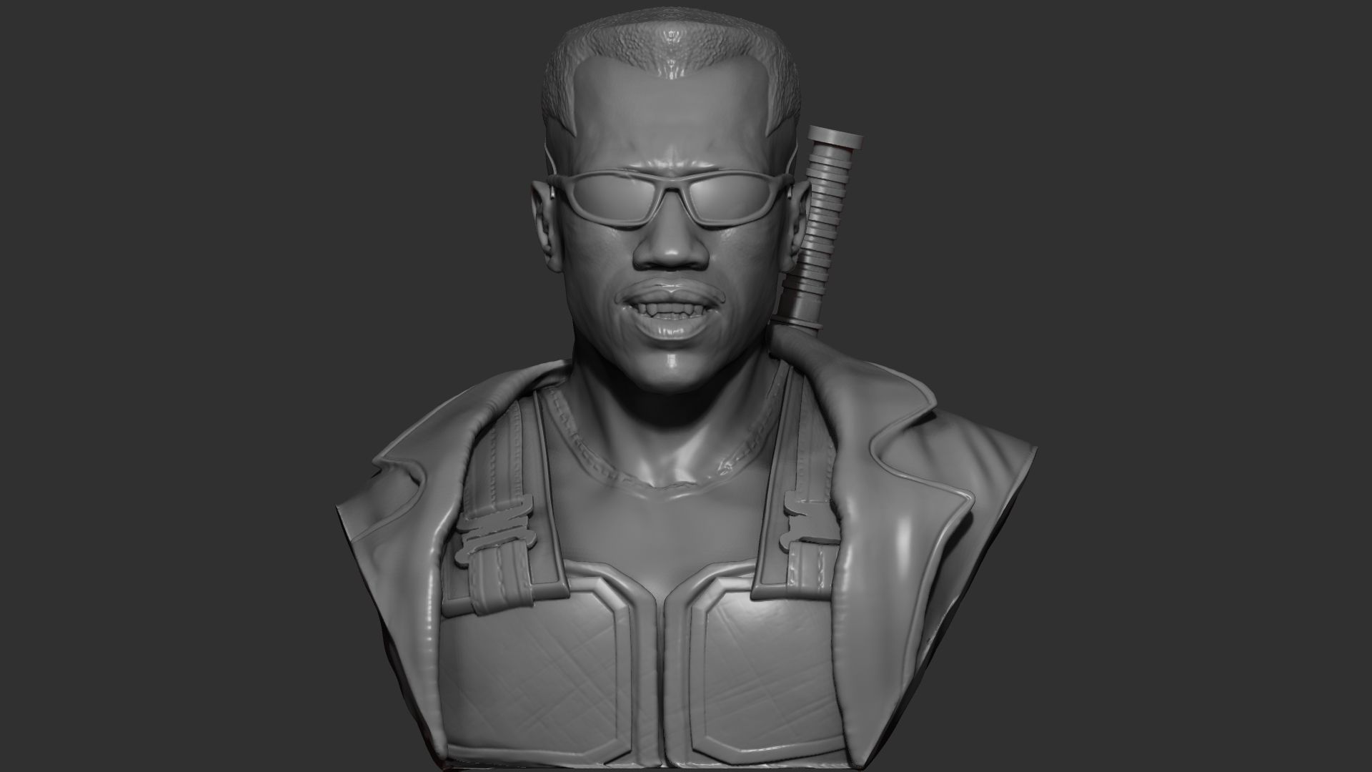 Bust Blade - 3D Print 3D model 3D printable | CGTrader
