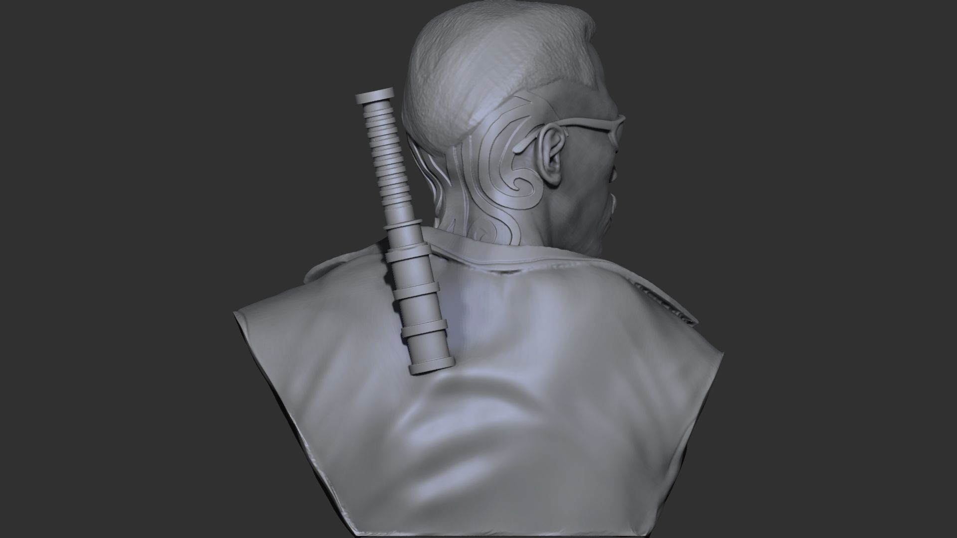 Bust Blade - 3D Print 3D model 3D printable | CGTrader