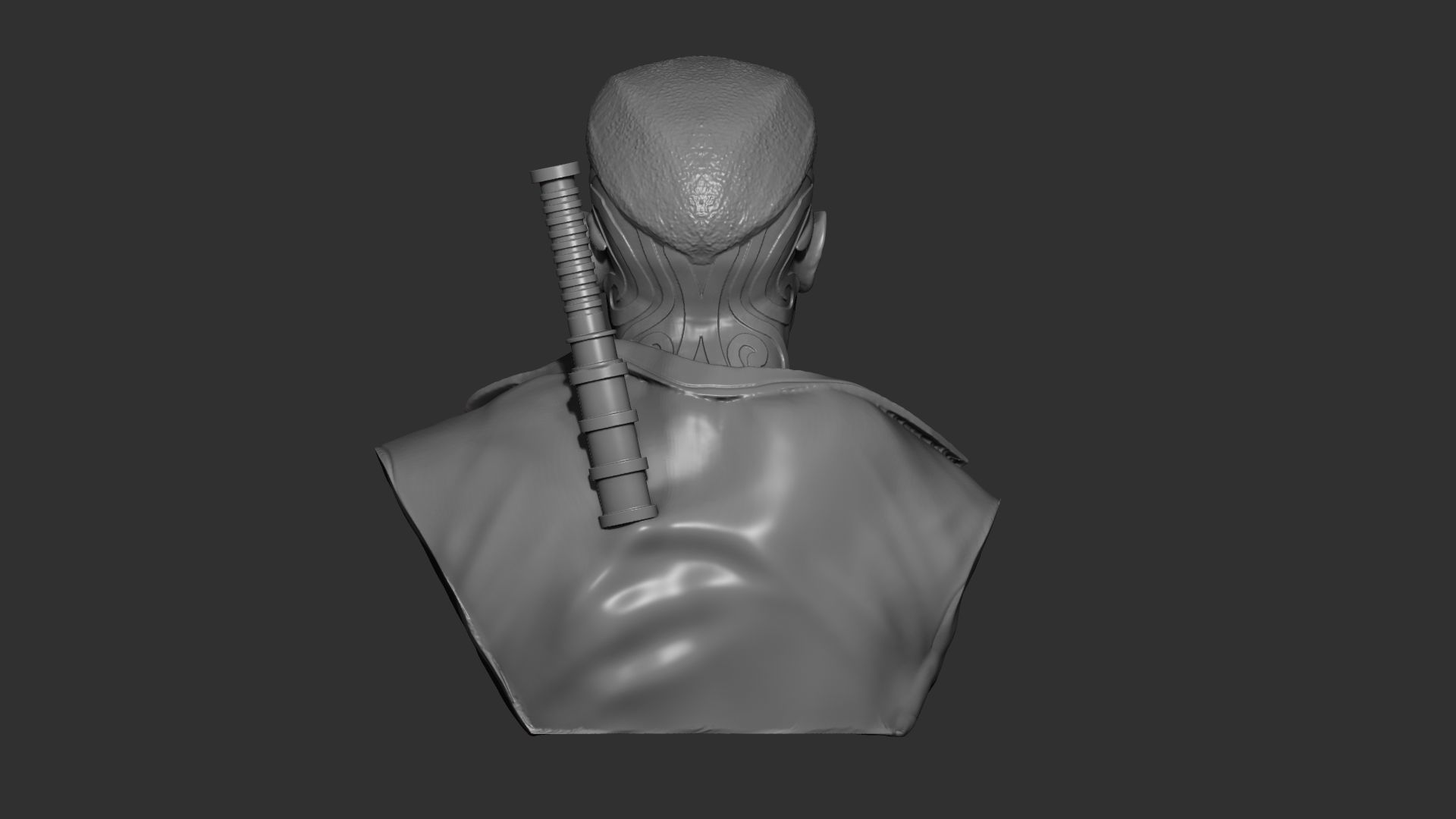 Bust Blade - 3D Print 3D model 3D printable | CGTrader