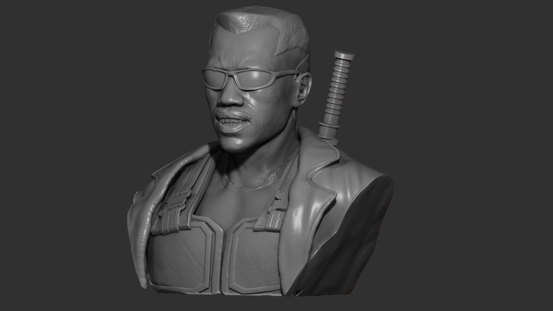 Bust Blade - 3D Print 3D model 3D printable | CGTrader