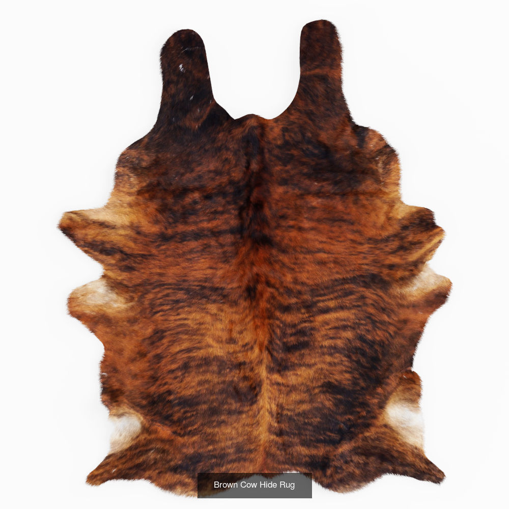 Collection of 39 animal skin rugs | CGTrader