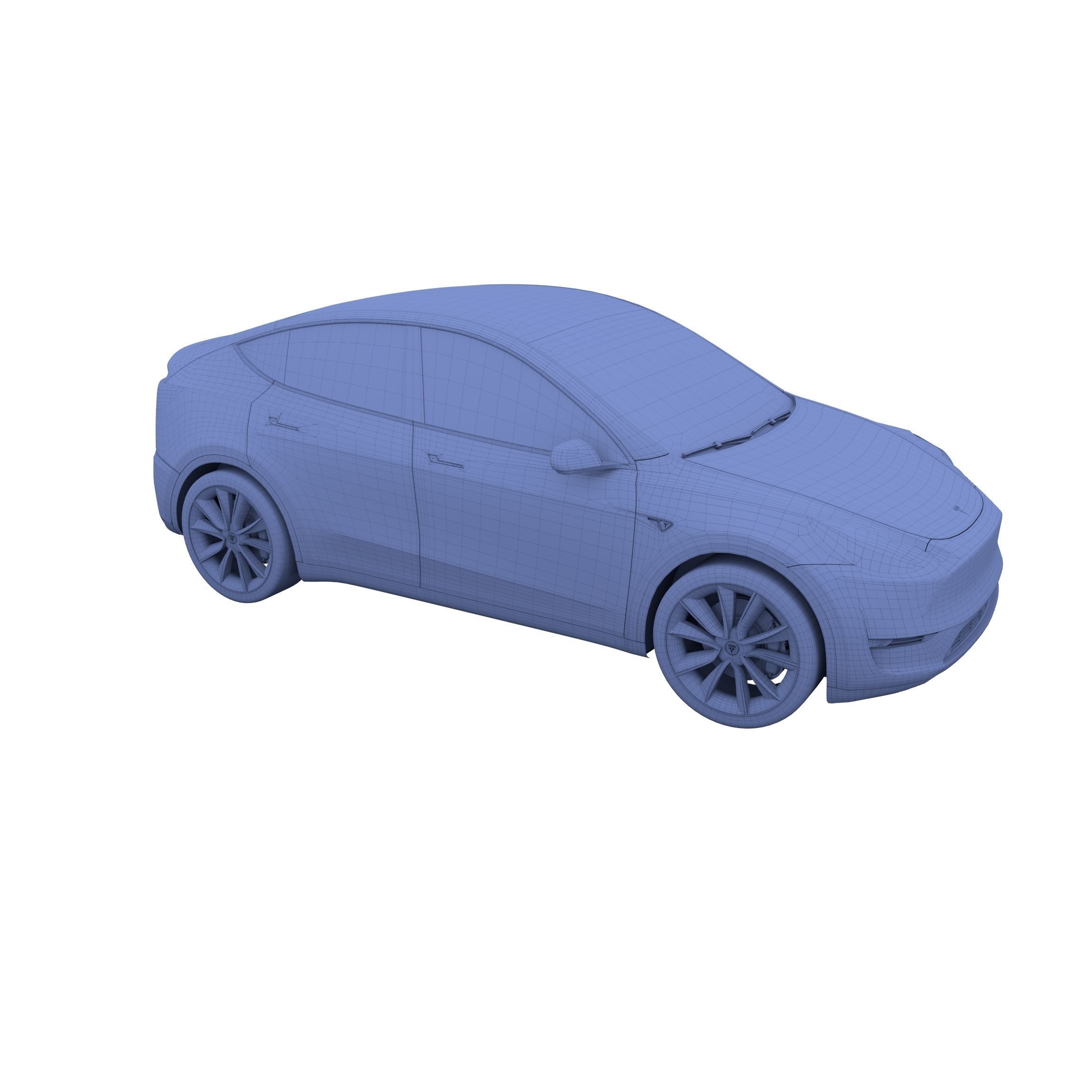 Tesla Model Y Black 3D model | CGTrader