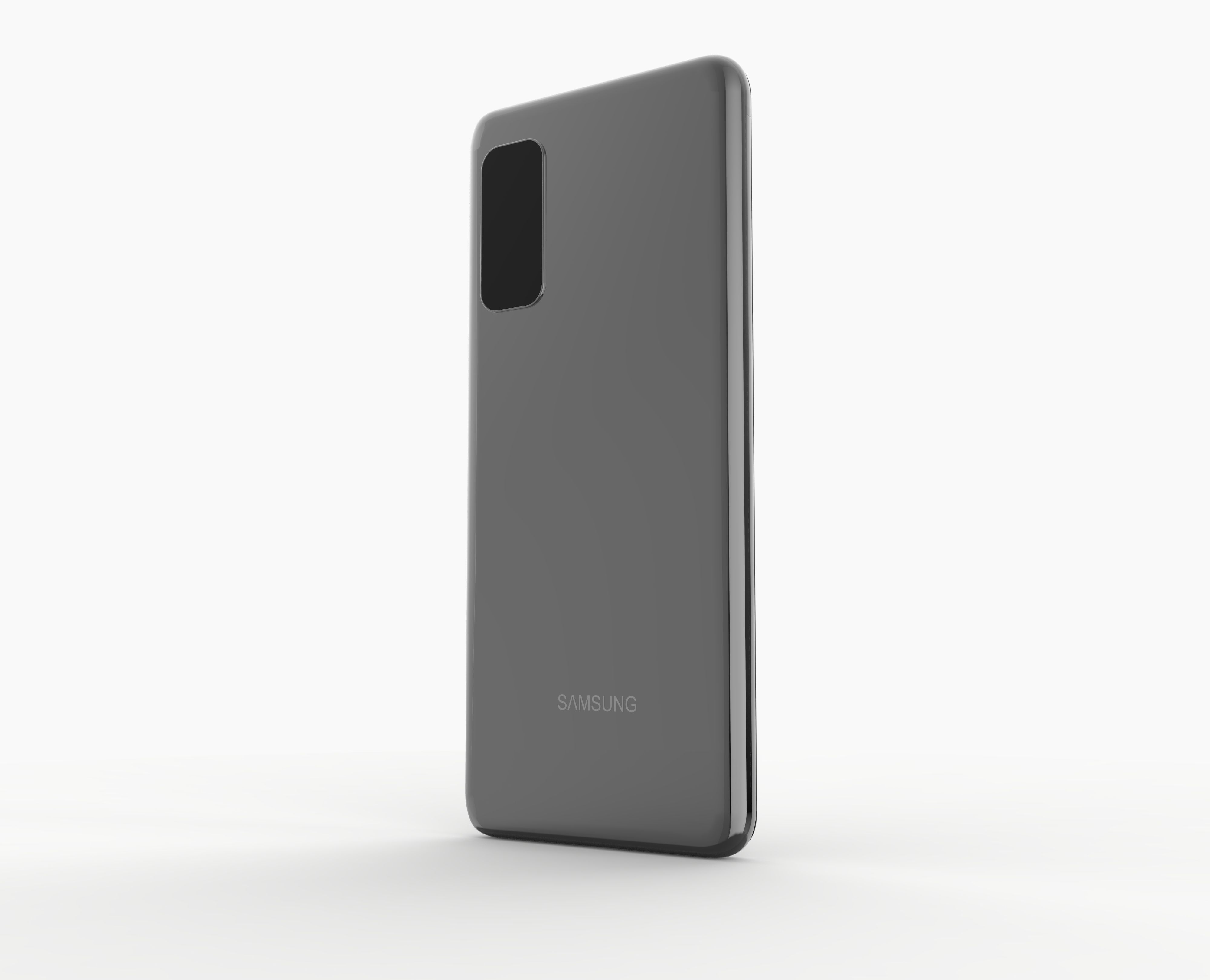 3D model SAMSUNG s20 gray smartphone3D Model VR / AR / low-poly | CGTrader