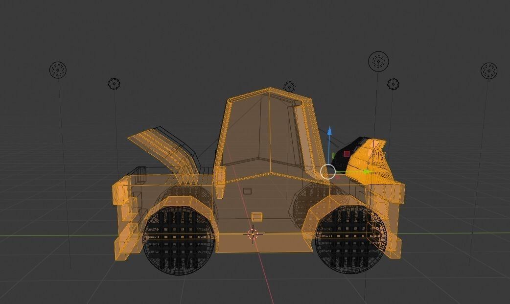 low poly easy car 3D model | CGTrader