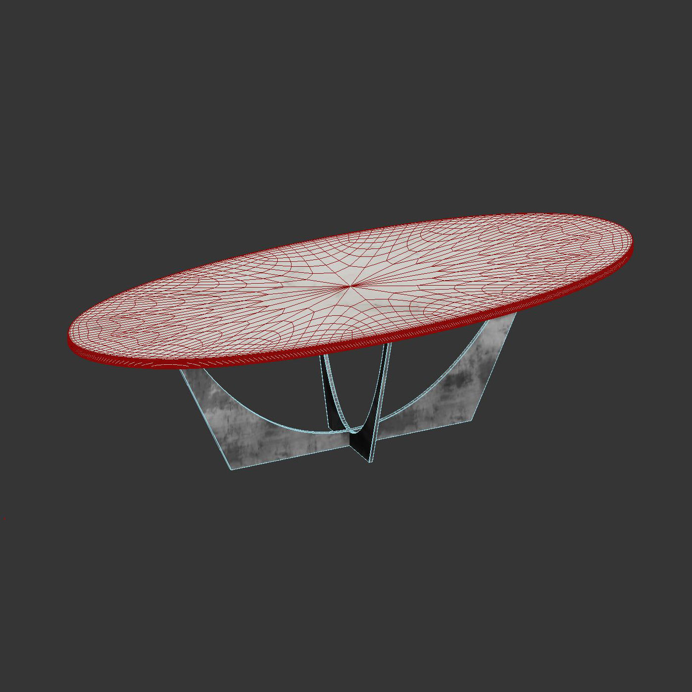 John Richard Marble Cocktail Table 3D model | CGTrader