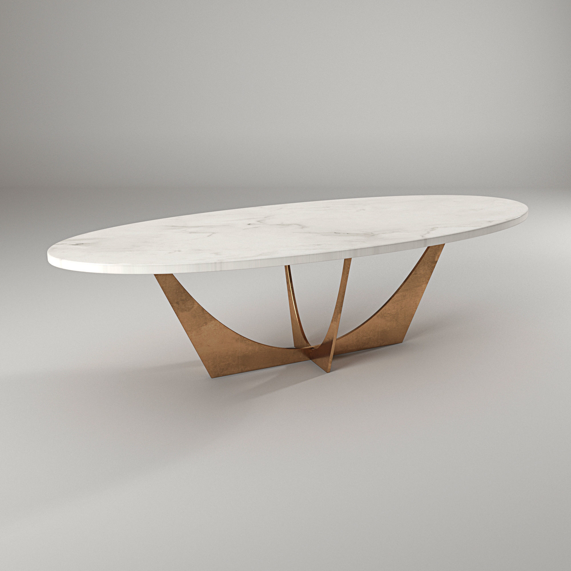 John Richard Marble Cocktail Table 3D model | CGTrader