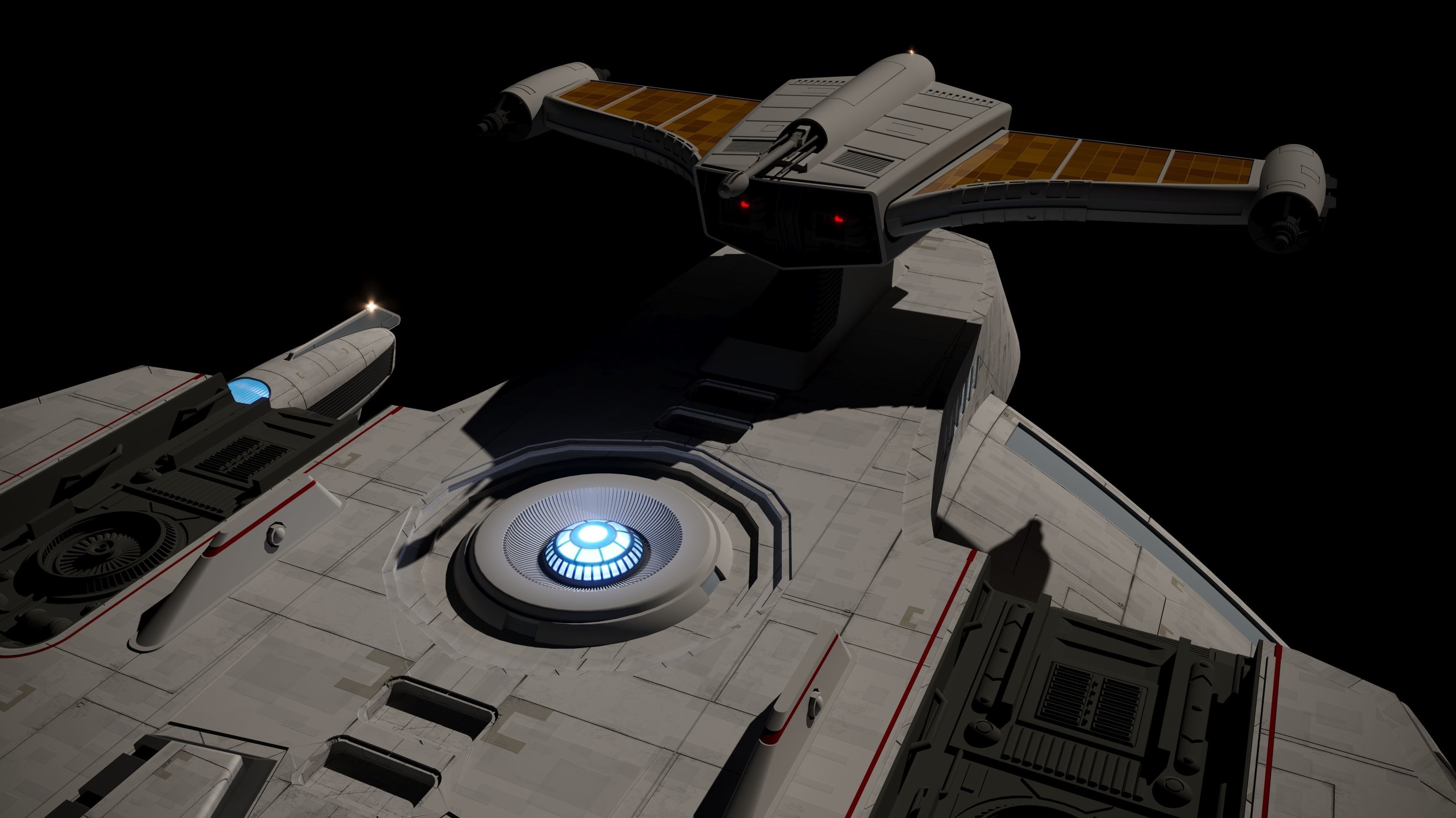 Lilith Class Federation Starship 3D model | CGTrader