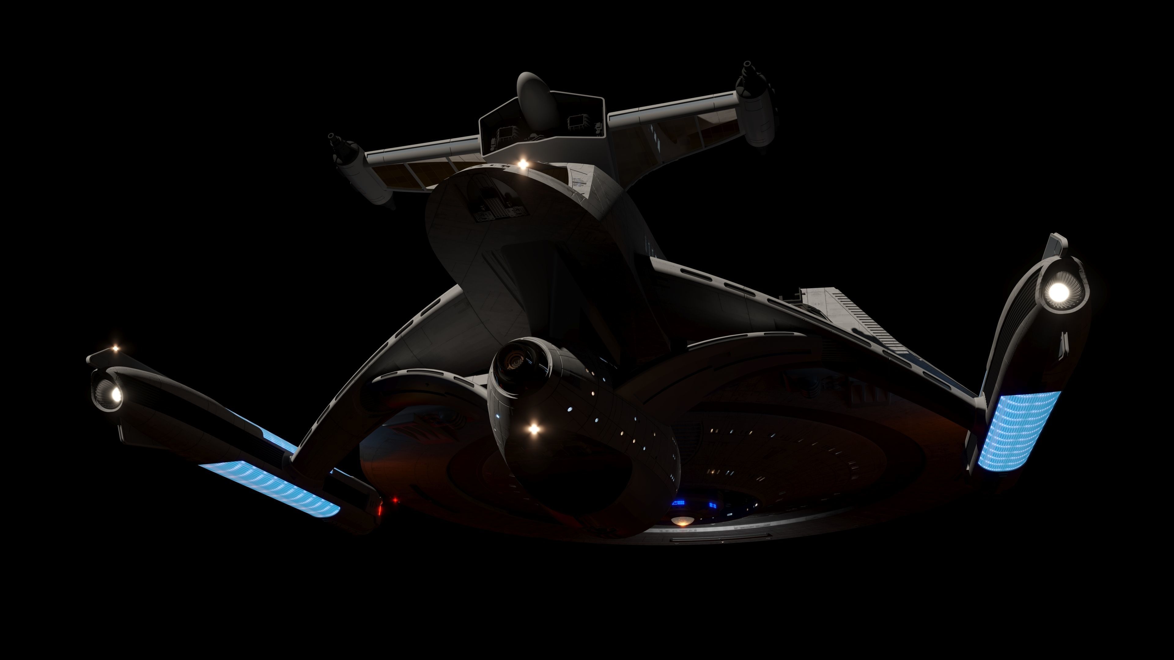 Lilith Class Federation Starship 3D model | CGTrader