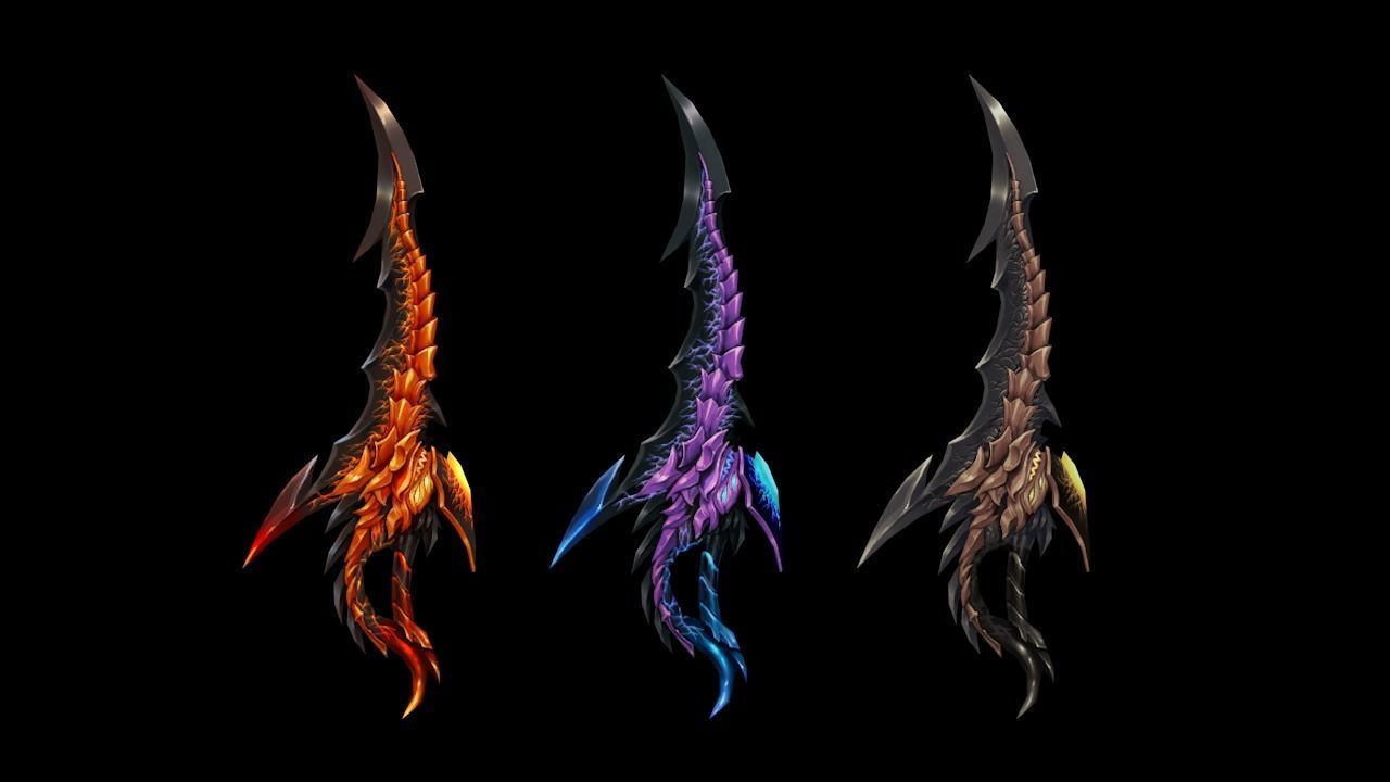 3D model Infernal Sword VR / AR / low-poly | CGTrader