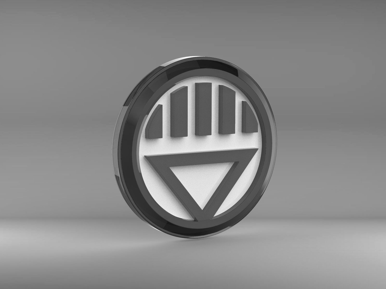 Black Lantern Logo Chest Emblem Symbol 3D model 3D printable | CGTrader