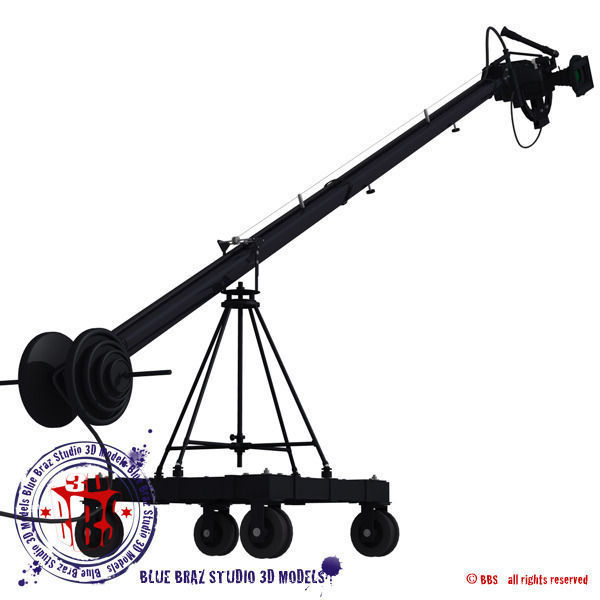 jimmy jib 3D model | CGTrader