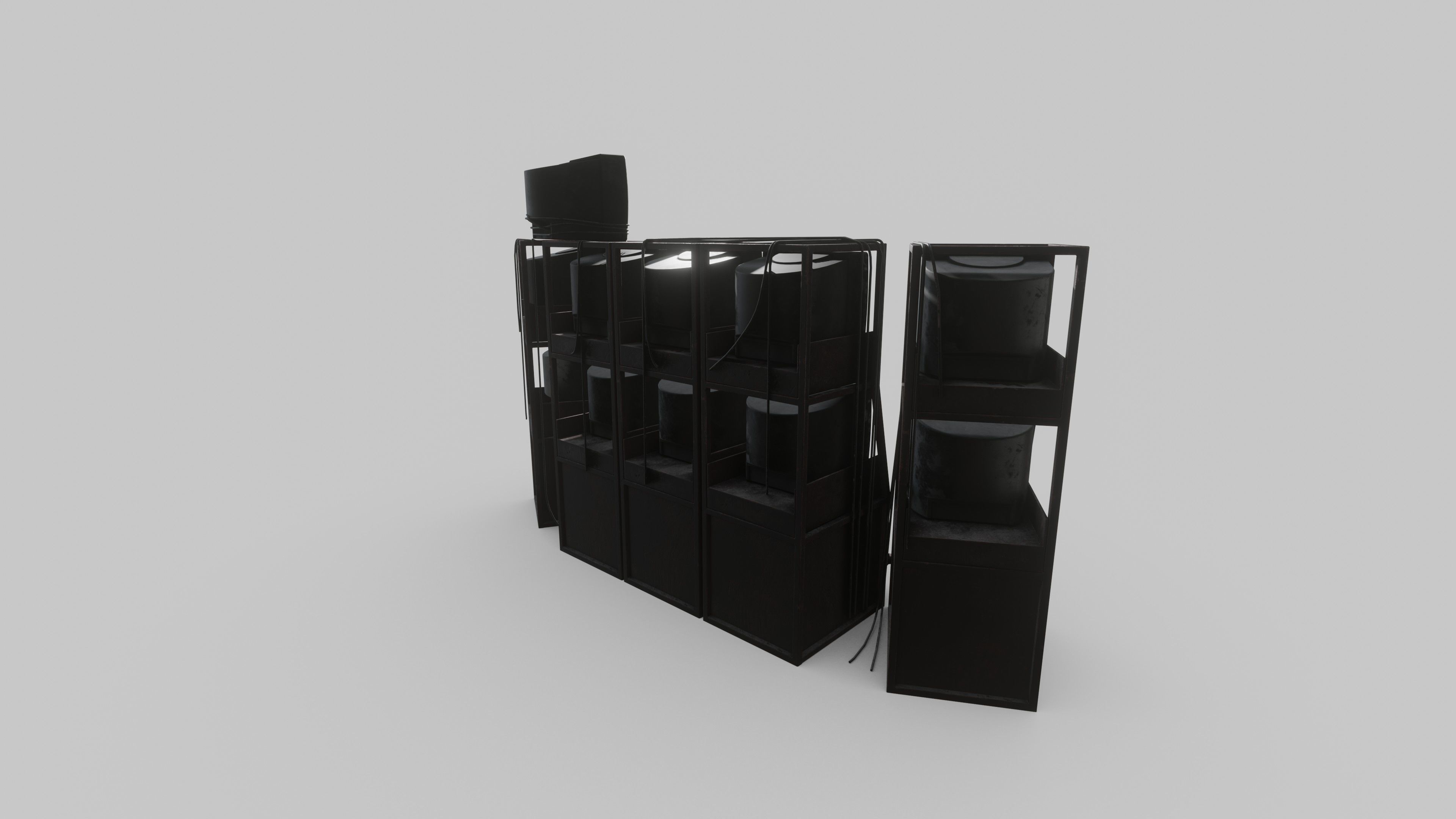 CCTV Rack free VR / AR / low-poly 3D model | CGTrader