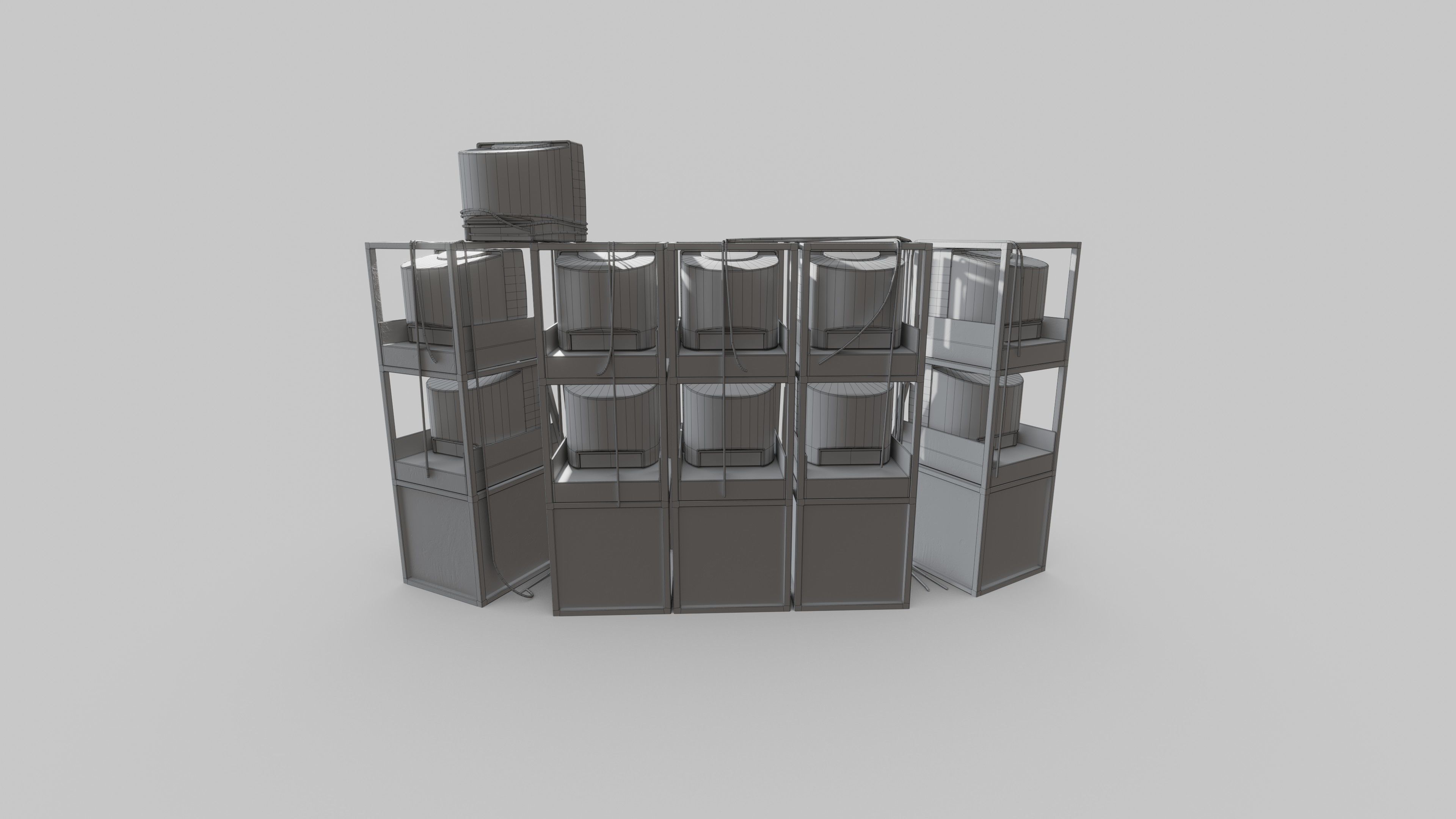 CCTV Rack free VR / AR / low-poly 3D model | CGTrader