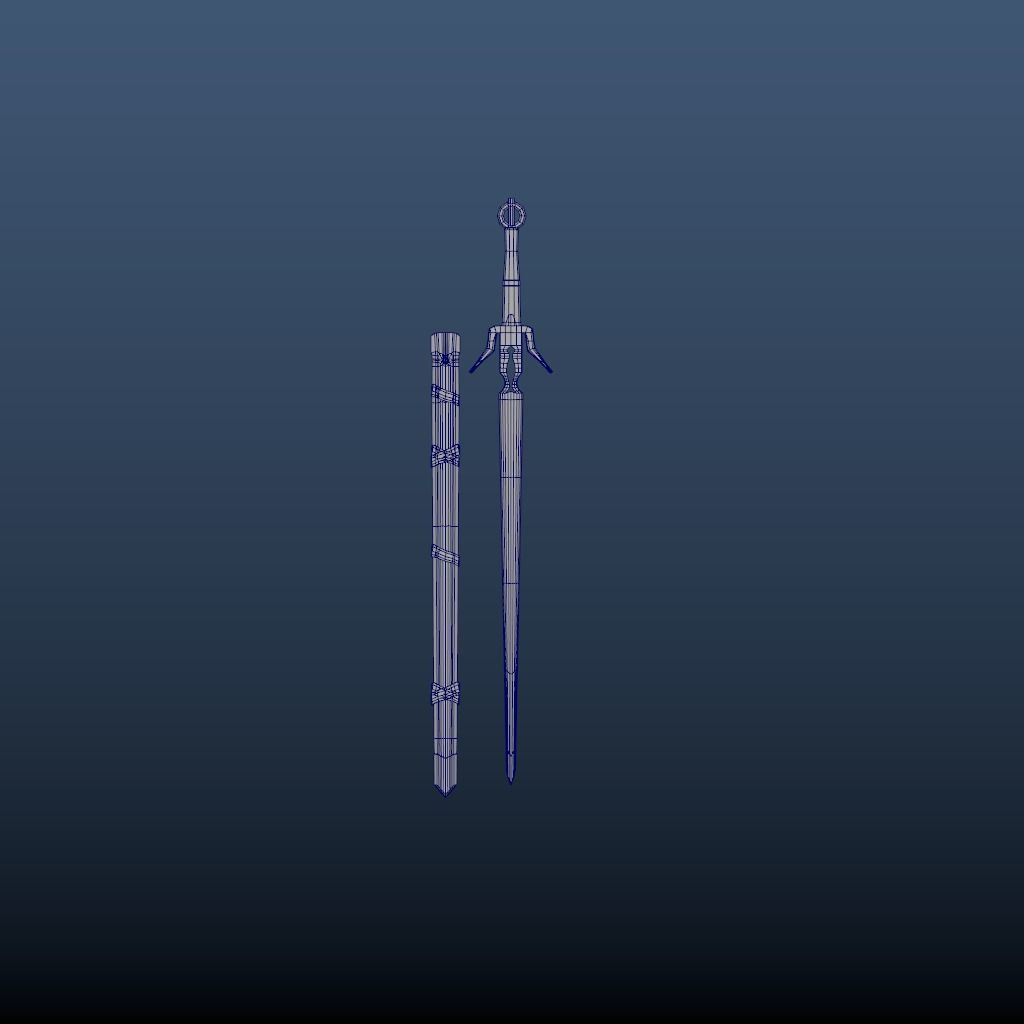 3D model Zireael Witcher 3 Replica VR / AR / low-poly | CGTrader