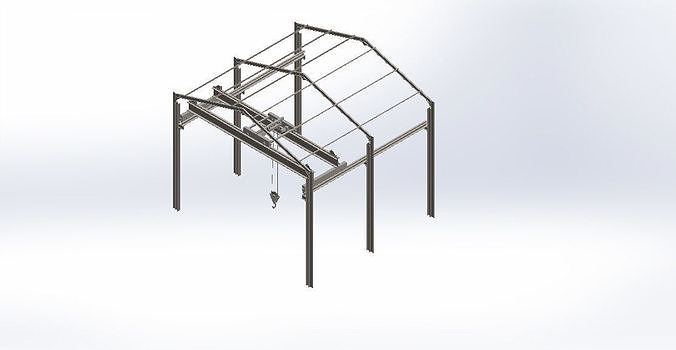 Load Shifter Crane 3D model | CGTrader