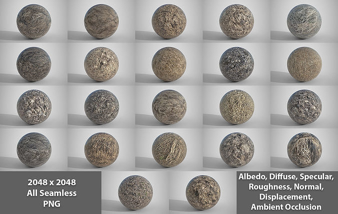 Pack of 22 Village Hay and Straw PBR Volume 3 Texture | CGTrader