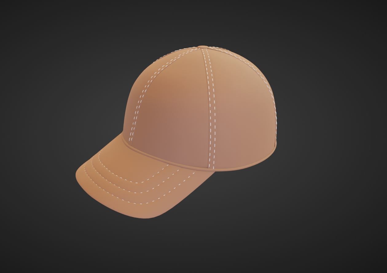 cap type1 3D model low-poly | CGTrader