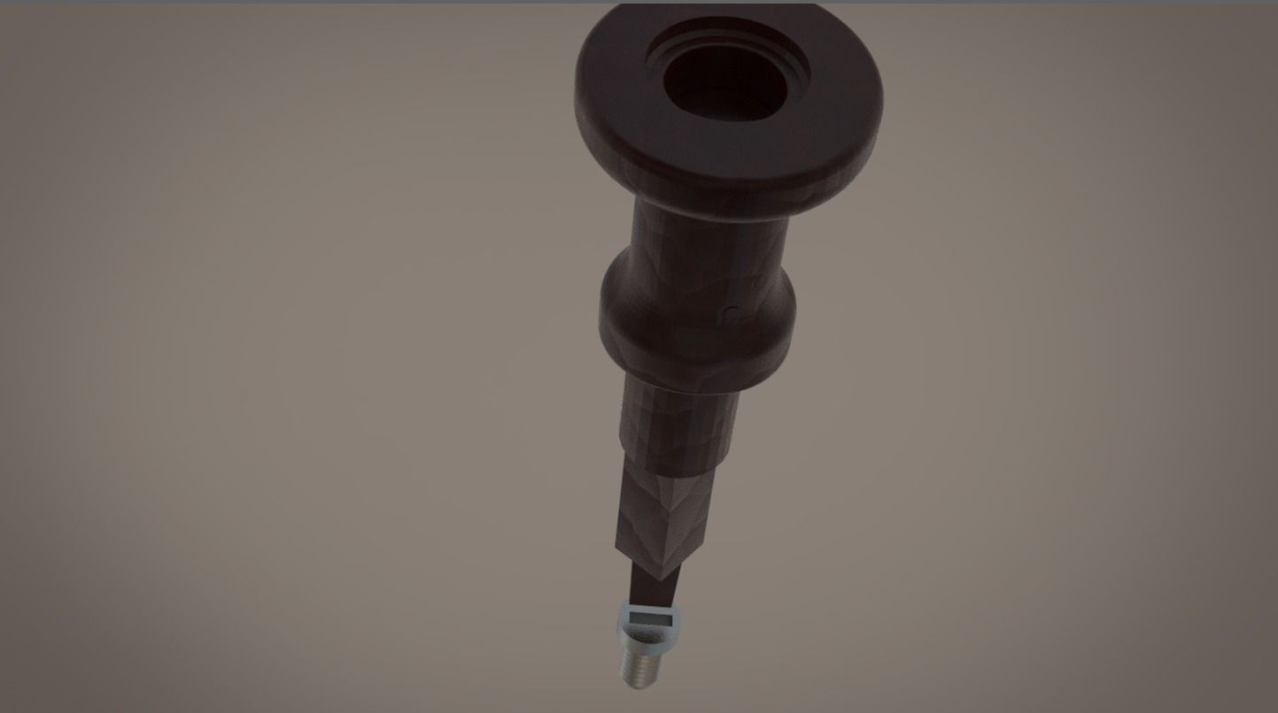 3D Simple Screw Driver and Screw 3D model 3D printable | CGTrader