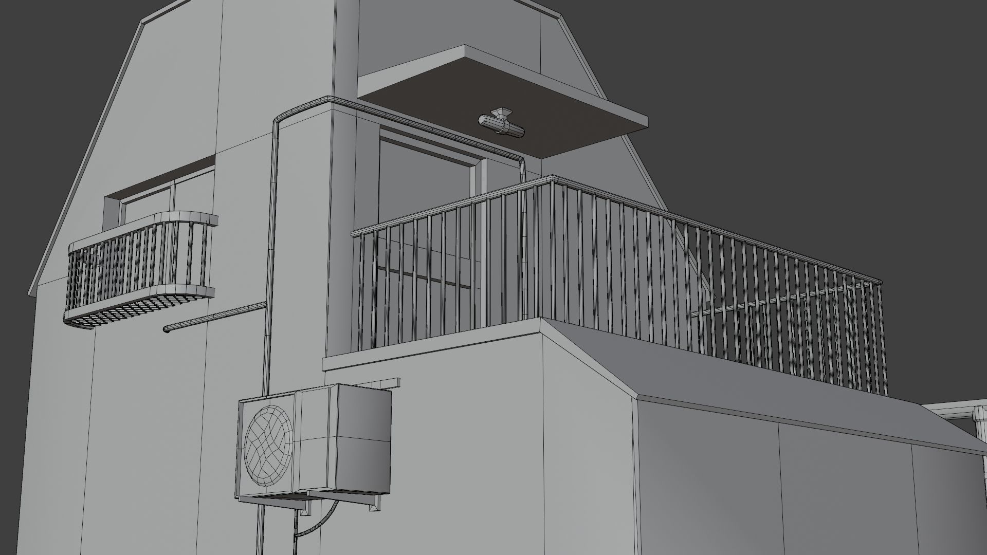 3D model Modern japanese building VR / AR / low-poly | CGTrader