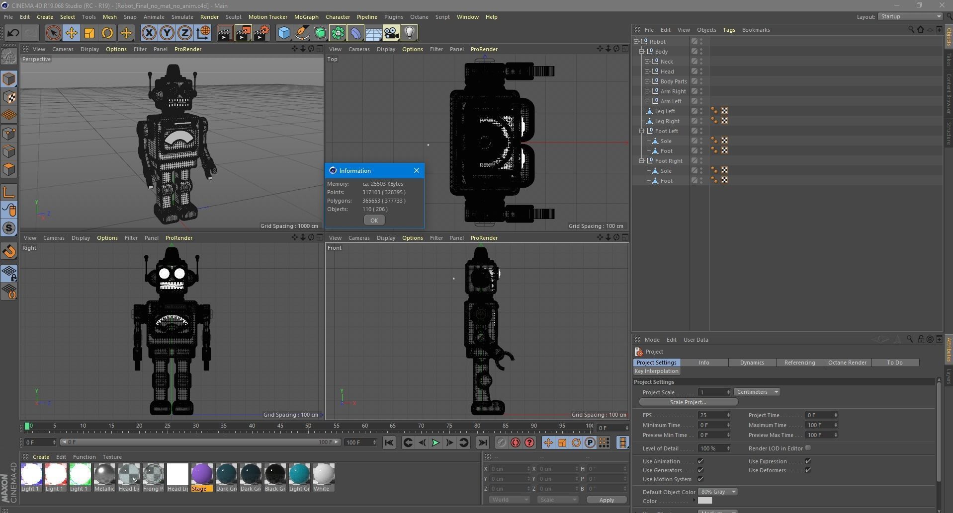 Vintage Toy Robot 3D model animated | CGTrader