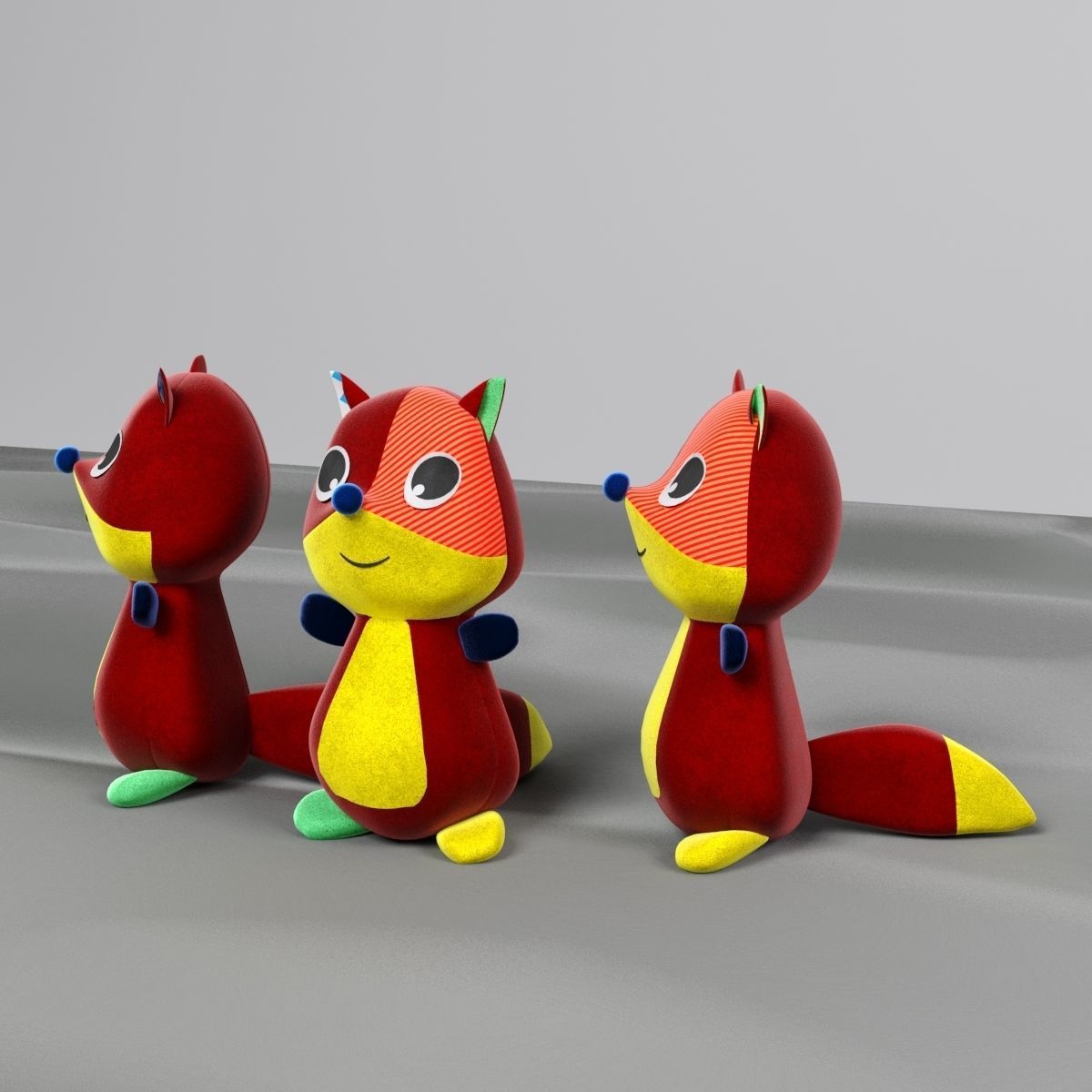 Plush toy 3D model | CGTrader